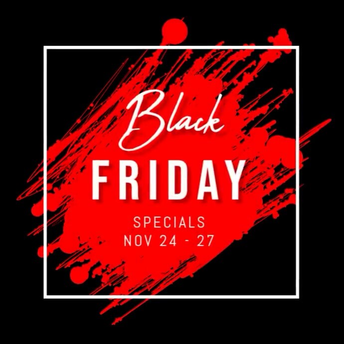 Black Friday Special Deals Template | PosterMyWall