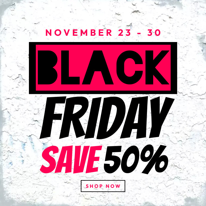 Copy of Black Friday Square Ads | PosterMyWall