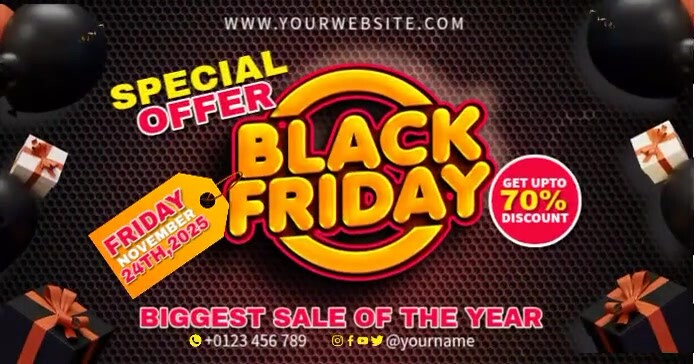 Black Friday Template Ads | PosterMyWall