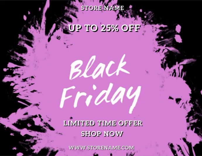 Black Friday template | PosterMyWall