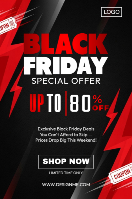 Plantilla de Black Friday Template | PosterMyWall