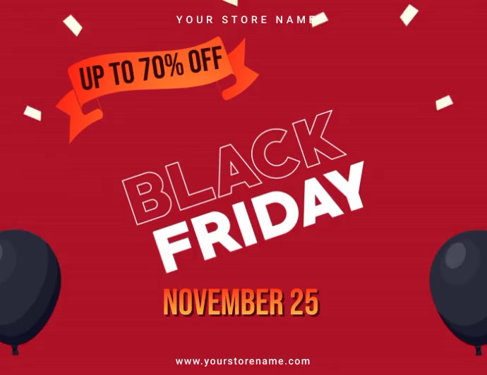 Black Friday template | PosterMyWall