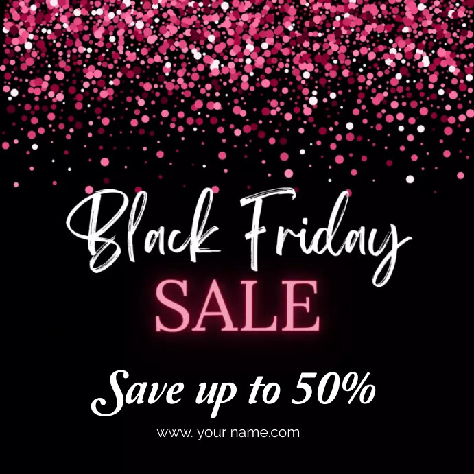 Black Friday template online greating card | PosterMyWall