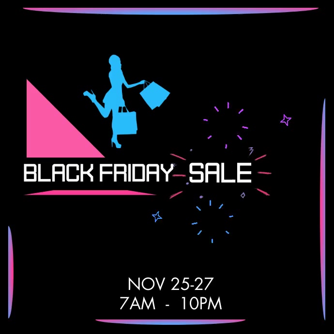 Black Friday Video Ad Template | PosterMyWall