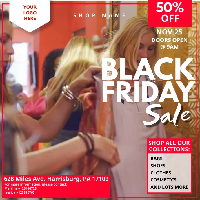 Black Friday Video Template | PosterMyWall