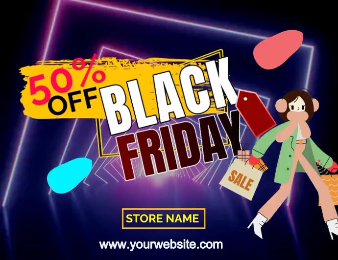 Black Friday video template | PosterMyWall