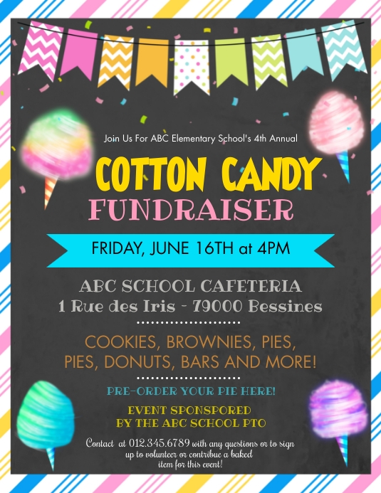 Black Fundraiser Community Day Flyer Template | PosterMyWall