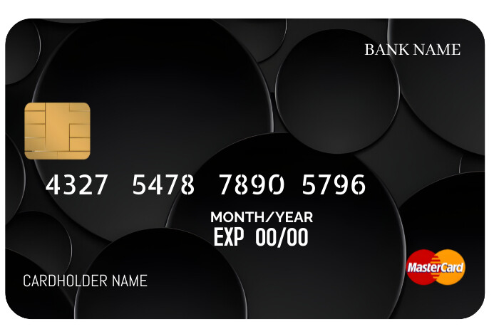 Plantilla de Black Futuristic Bank Atm Card Poster | PosterMyWall