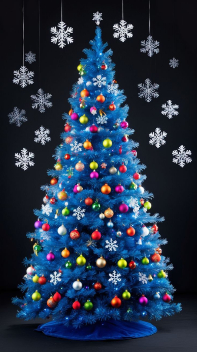 Black Futuristic Christmas Template Instagram Story | PosterMyWall