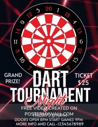 Dart Tournament Template | PosterMyWall