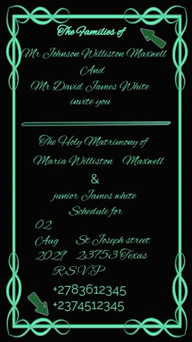 Black Futuristic Invite Instagram Reel Template | PosterMyWall