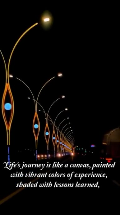 Black Futuristic Life Quotes Instagram Reel Template | PosterMyWall