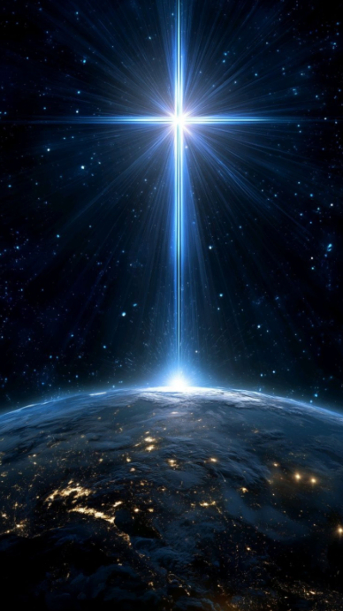 Copy of Black Futuristic Light Over Earth Instagram Story | PosterMyWall