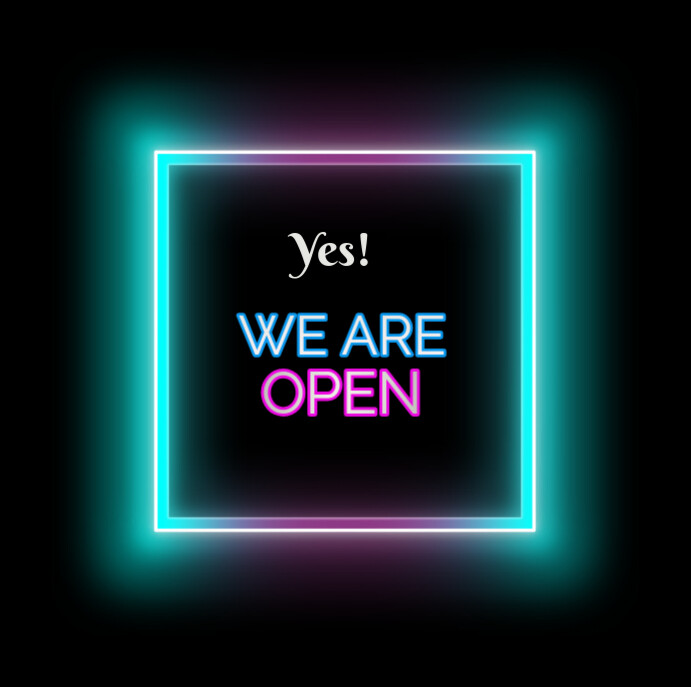 Plantilla de Black Futuristic Neon Instagram Post | PosterMyWall
