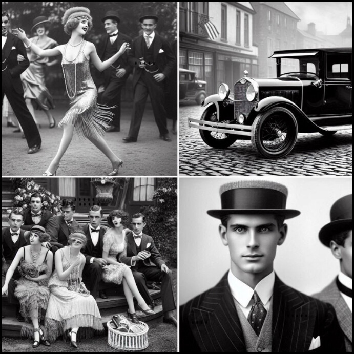 Plantilla de Black Futuristic Throwback Thursday Vintage I | PosterMyWall