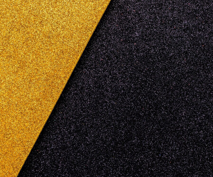 Black Geometric Black And Gold Glitters Background Design Template ...
