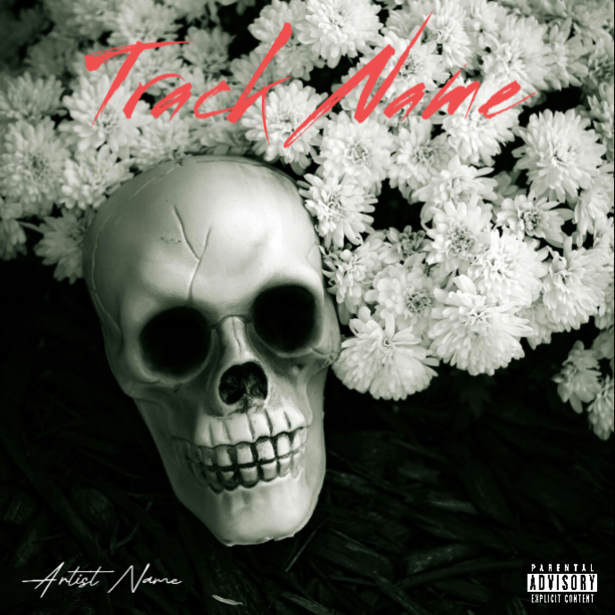 Black Geometric Cd Mixtape Song Album Cover Artwork Album Cover ...