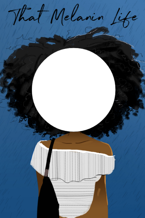 Copy of Black Girl Magic Party Prop Frame | PosterMyWall