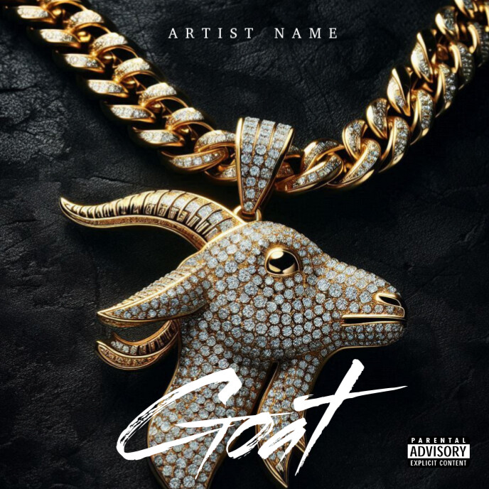 Black Goat Mixtape Album Cover Album Cover Templat | PosterMyWall