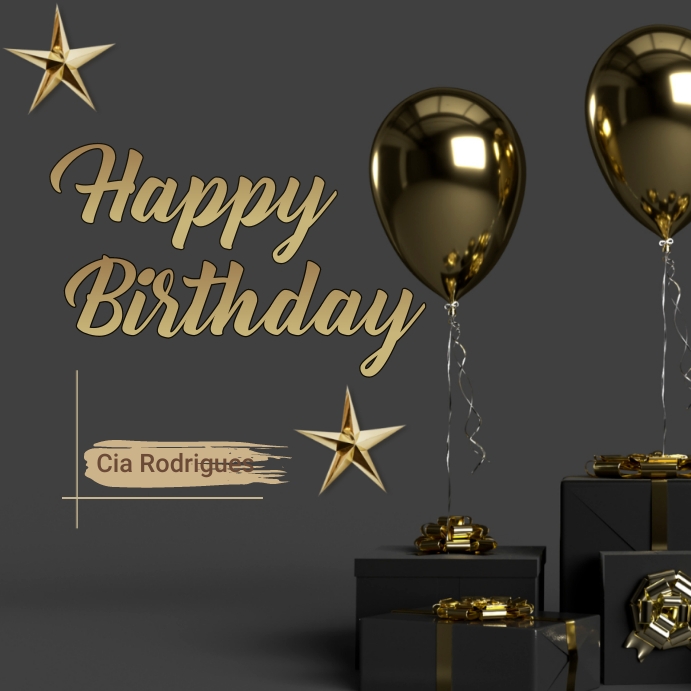 Happy Birthday Design Over Night Design – Happy Birthday