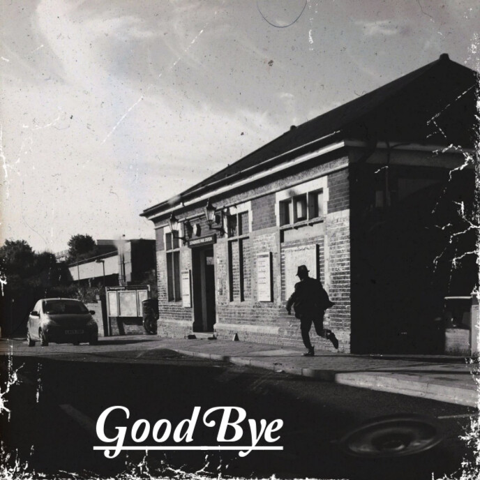 Black Good Bye Album Cover Template | PosterMyWall