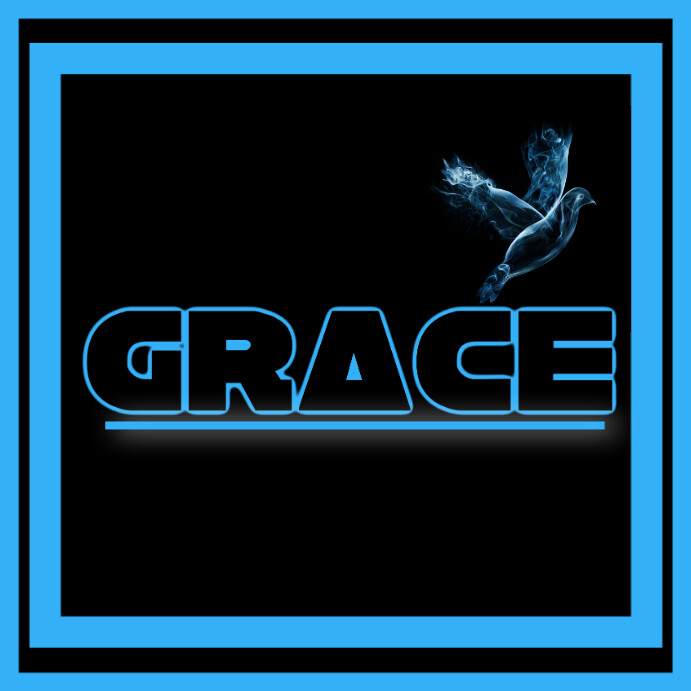 Copy of Black GRACE frame | PosterMyWall