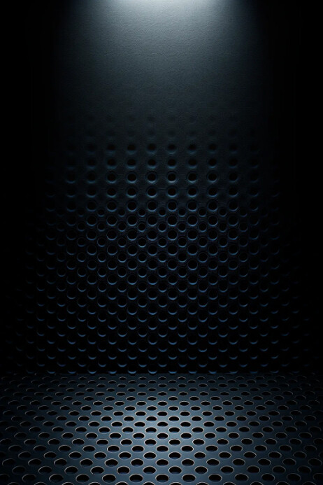 Black Gradient Dark Metal Spotlight Poster Template | PosterMyWall