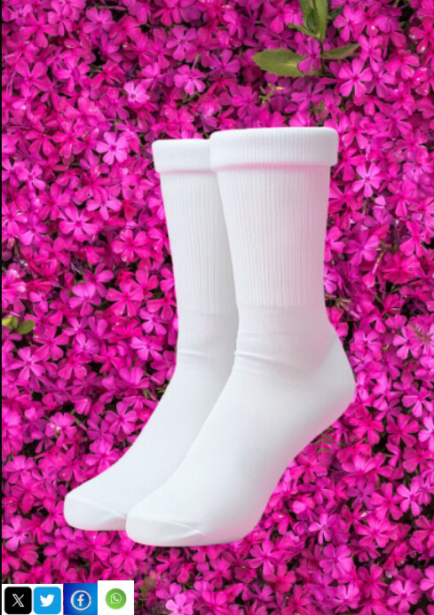 Black Gradient Exclusive Socks A4 Template | PosterMyWall