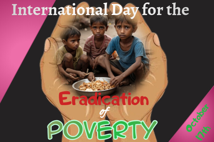 Copy of Black Gradient Neon International day for eradication of ...