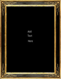 brown frame template design | PosterMyWall