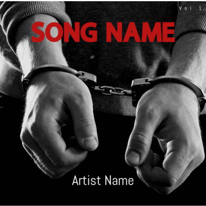 Copia de Black Grunge Hand Bar Album Album Cover | PosterMyWall