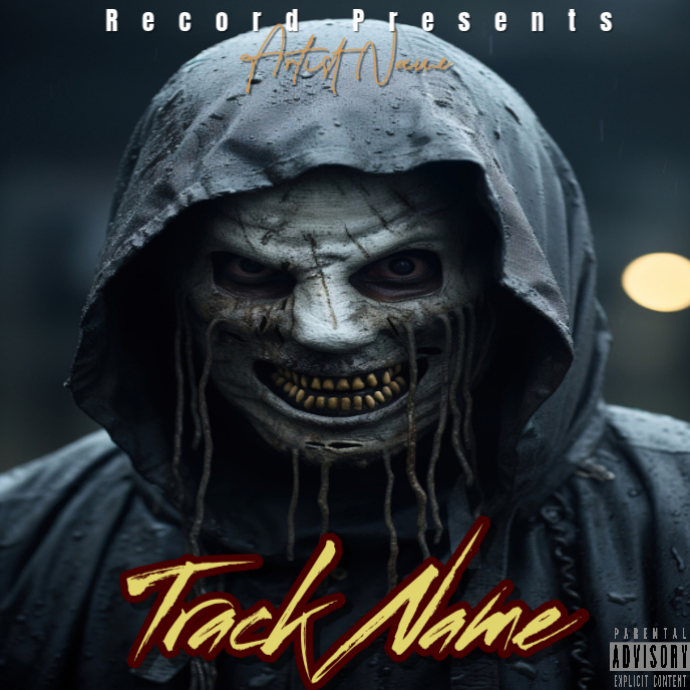 Horror Album Cover Album Covers Template | PosterMyWall