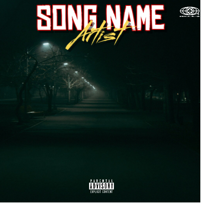 Black Grunge Mixtape Cover Album Cover Template | PosterMyWall