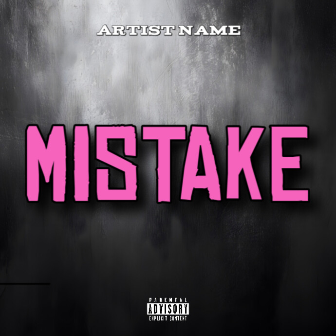 Black Grunge Mixtape Mixtape Album Album Cover Template | PosterMyWall