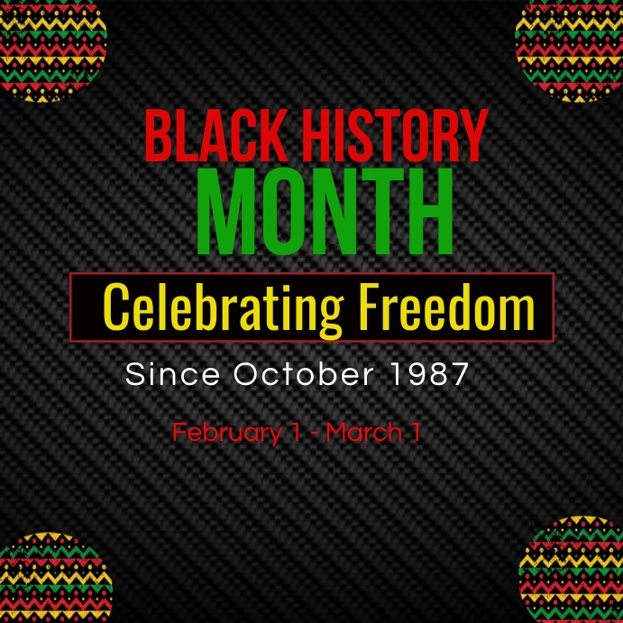 Black History (1) Template | PosterMyWall