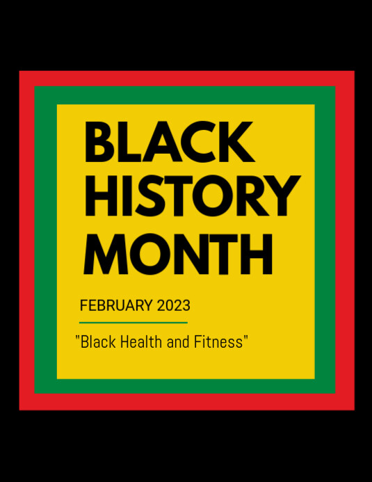 Plantilla de black history (1) | PosterMyWall
