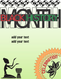 Black History Celebration Template | PosterMyWall