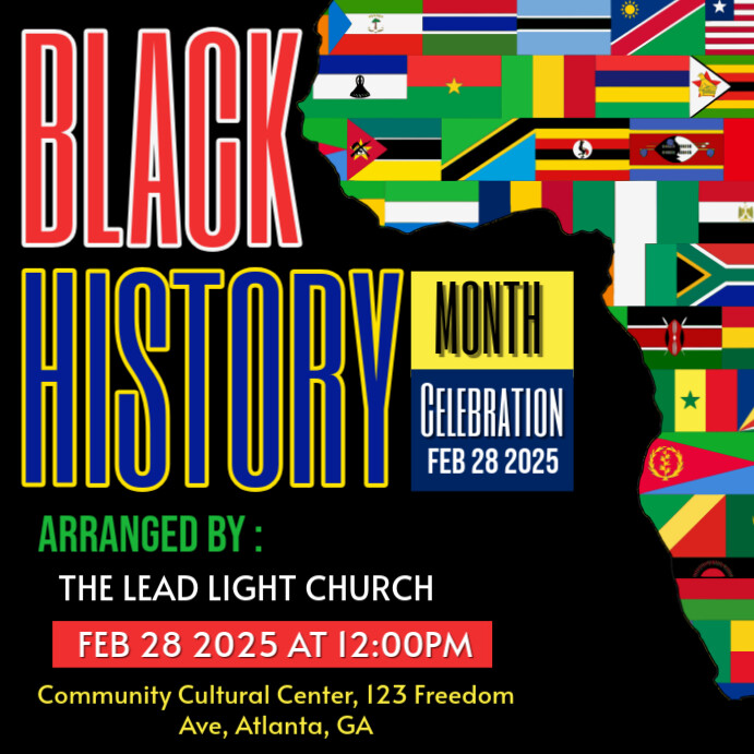 Black History Template | PosterMyWall