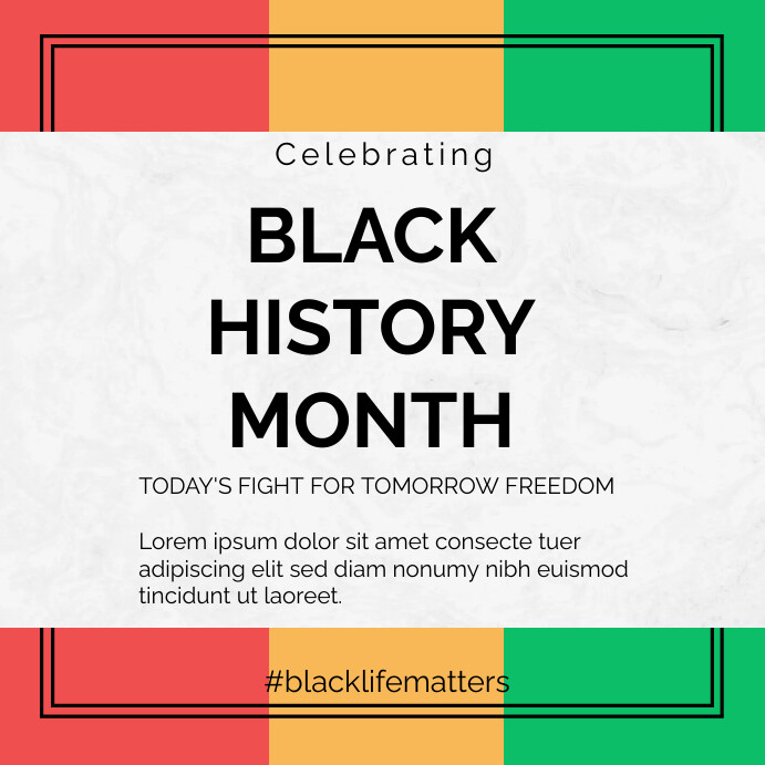 Copy of Black history flyer | PosterMyWall