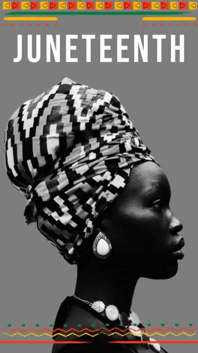 Plantilla de Black History Month, Juneteenth Post | PosterMyWall