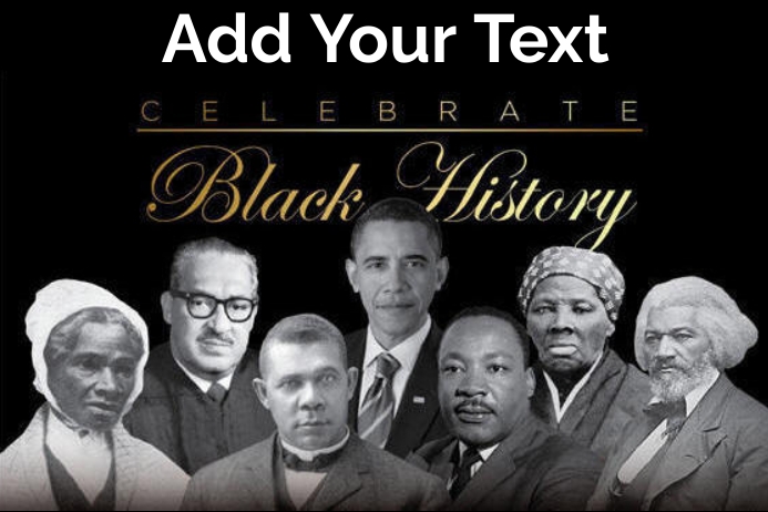 Copy of Black History Month & MLK day template design | PosterMyWall