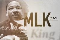 Black History Month & MLK day template design | PosterMyWall
