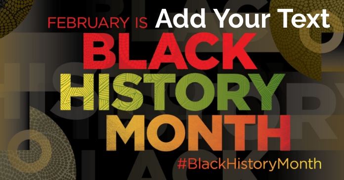 Black History Month & MLK day template design | PosterMyWall