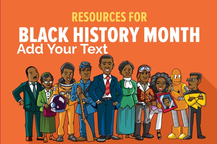 Copy of Black History Month & MLK day template design | PosterMyWall