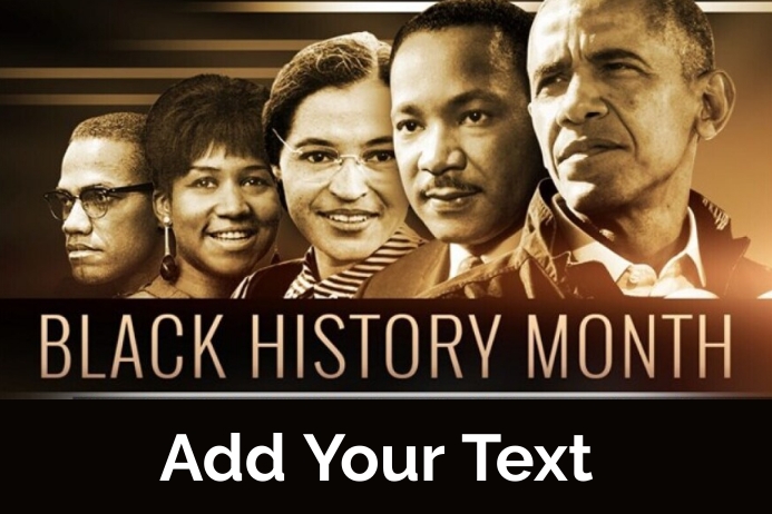 Copy of Black History Month & MLK day template design | PosterMyWall