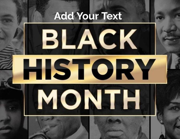 Black History Month & MLK day template design | PosterMyWall