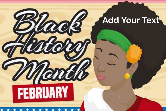 Black History Month & MLK day template design | PosterMyWall