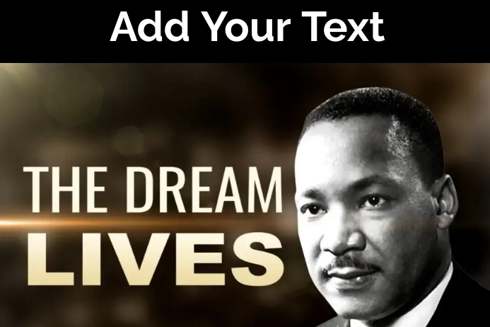 Black History Month & MLK day template design | PosterMyWall