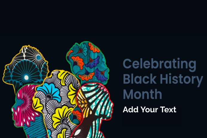 Black History Month & MLK day template design | PosterMyWall