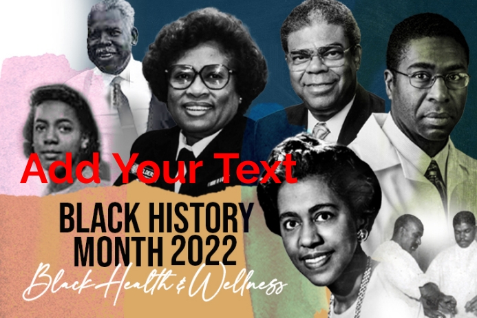 Black History Month & MLK day template design | PosterMyWall